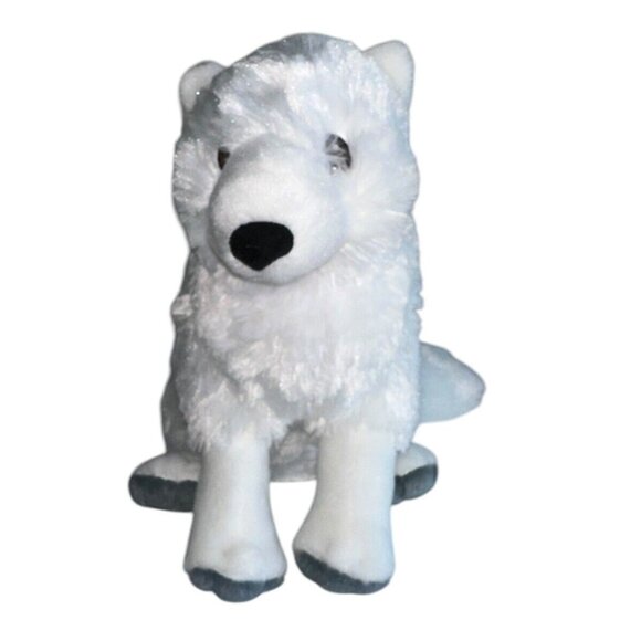 Wild Republic | Toys | 1 Wild Republic White Wolf Plush Stuffed Arctic ...